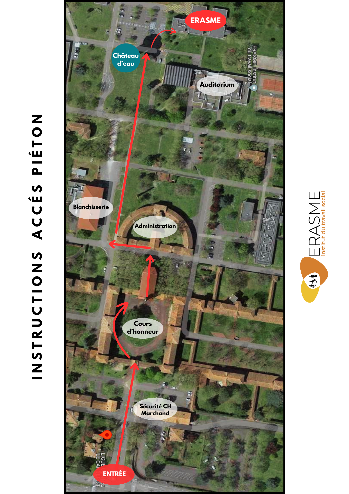 Infos et contact | Erasme